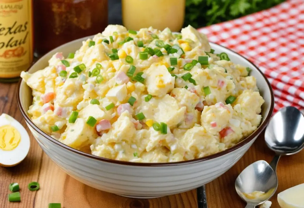 Texas-Style Potato Salad Recipe That Steals Every BBQ Show | Chloe's ...