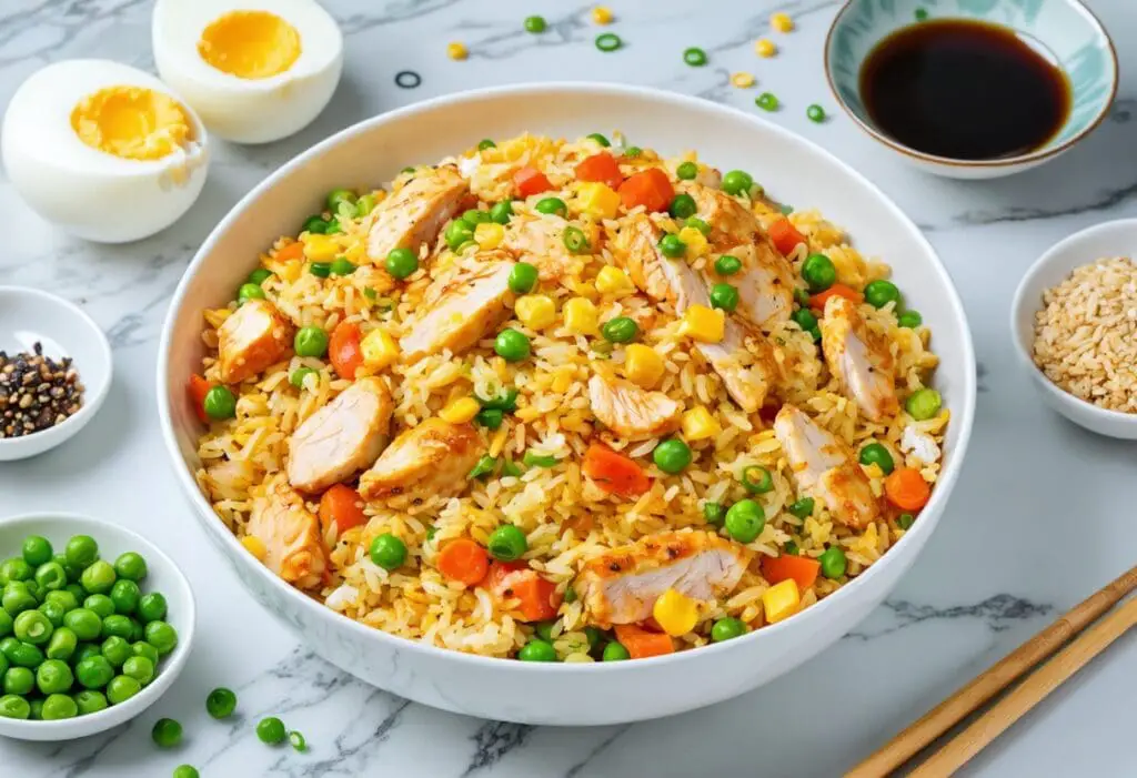 Easy Chicken Fried Rice That Beats Takeout Every Time | Chloe's Recipes